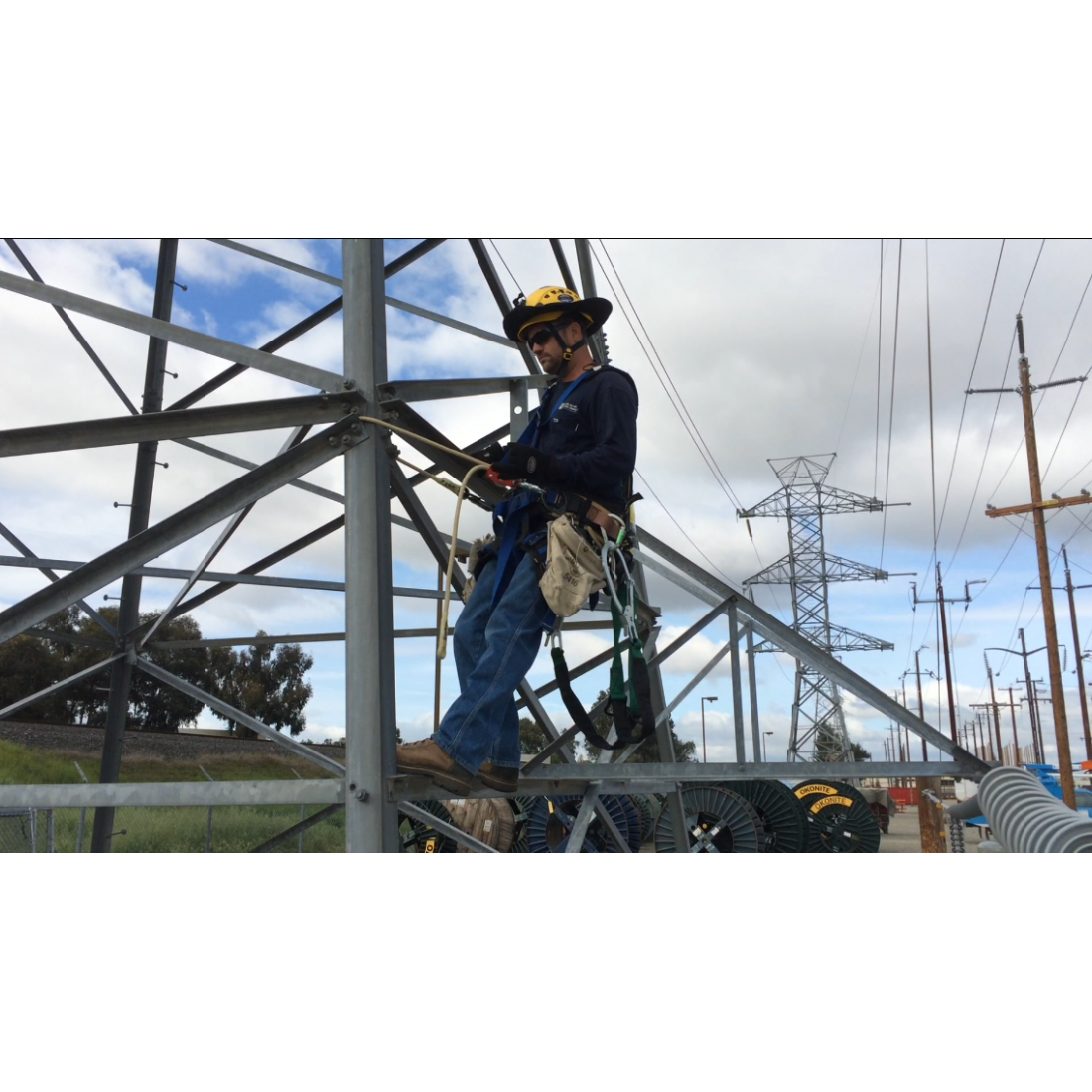 Yates Positioning Lanyard w/RAD Adjuster