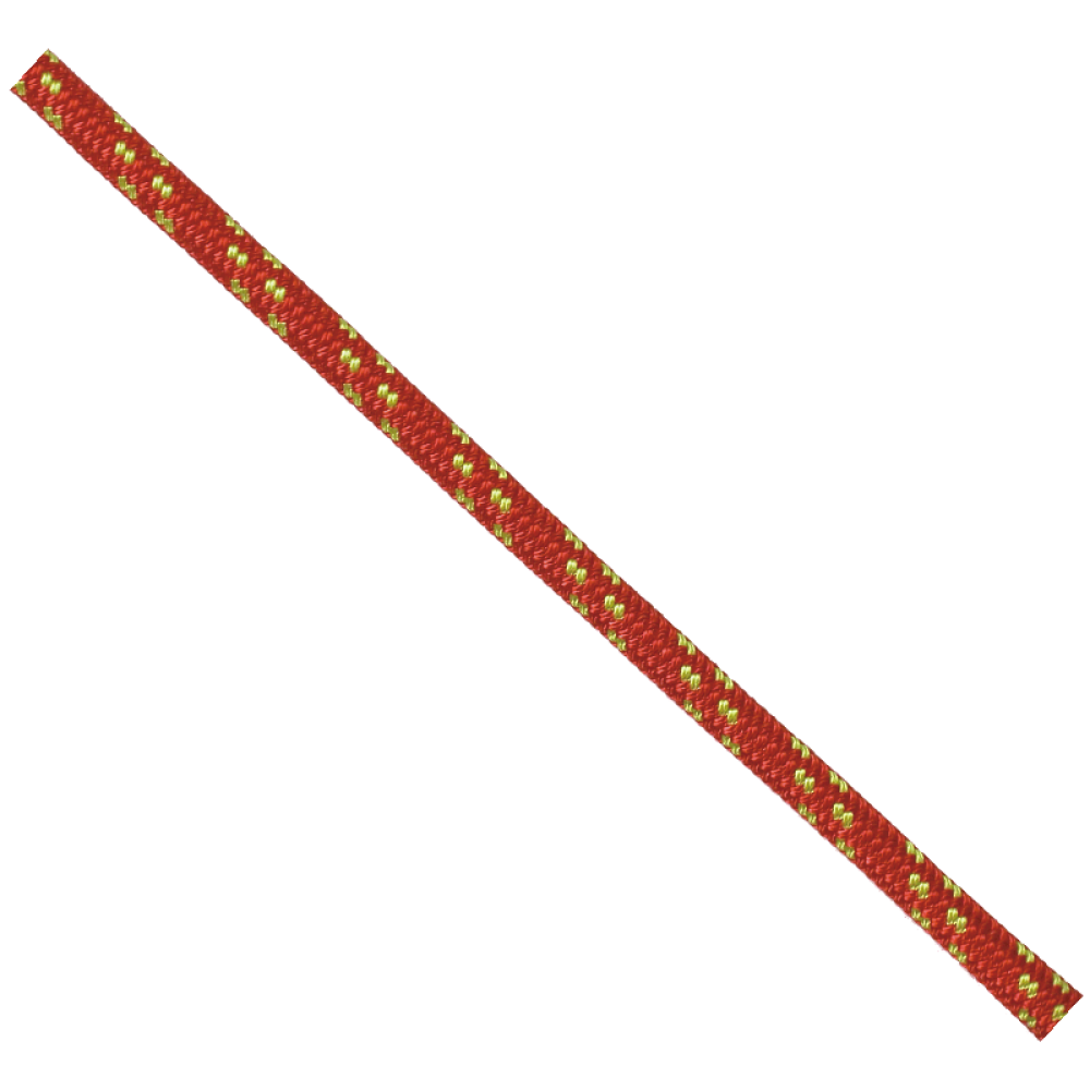 7 mm Prusik - Yellow w/ Red