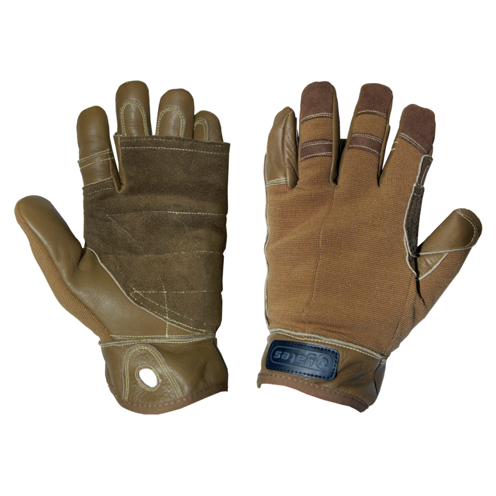 925T YATES Tactical Rappel / Fast Rope Gloves (Tan)