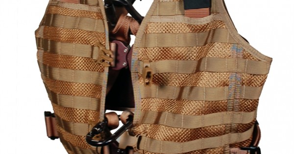 Yates Gear, Inc., Helo Ops LB Vest with Integrated Harness
