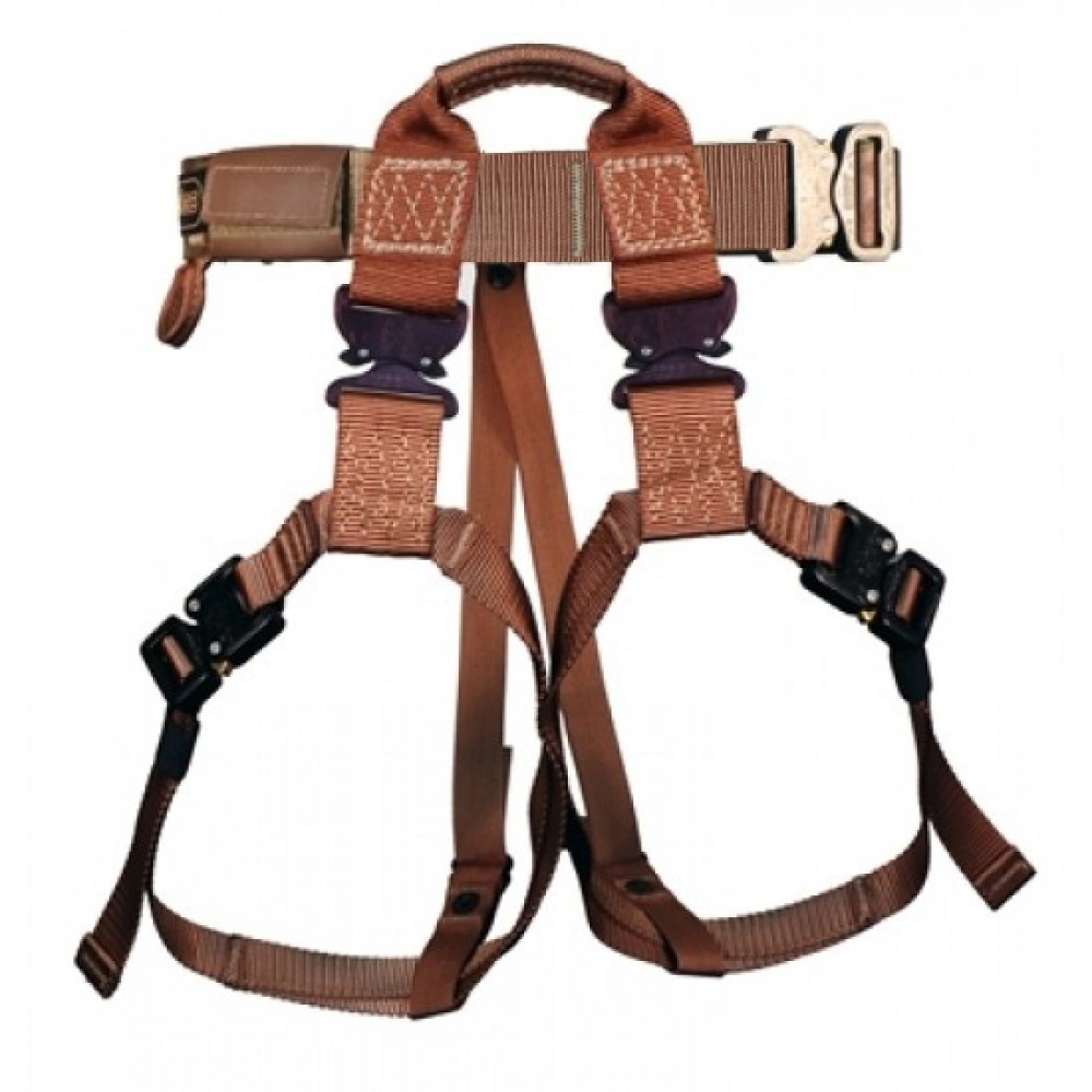 319CPJ Special Forces Rappel Belt with Cobra Buckle Waist and Legs